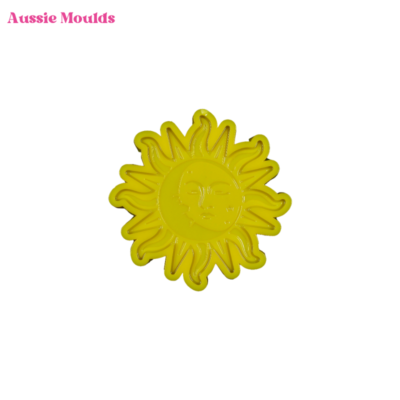 Sun Moon Coaster Mould | U Resin | Resin Art Supplies