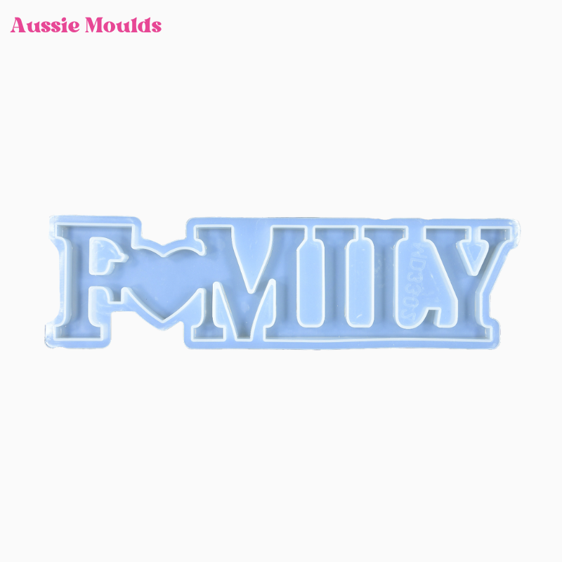 Family Mould | U Resin | Silicone Mould Art Supplies Perth